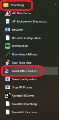 How to install the Bloomberg Excel Add-In - Cranfield University Blogs