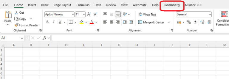 How to install the Bloomberg Excel Add-In - Cranfield University Blogs