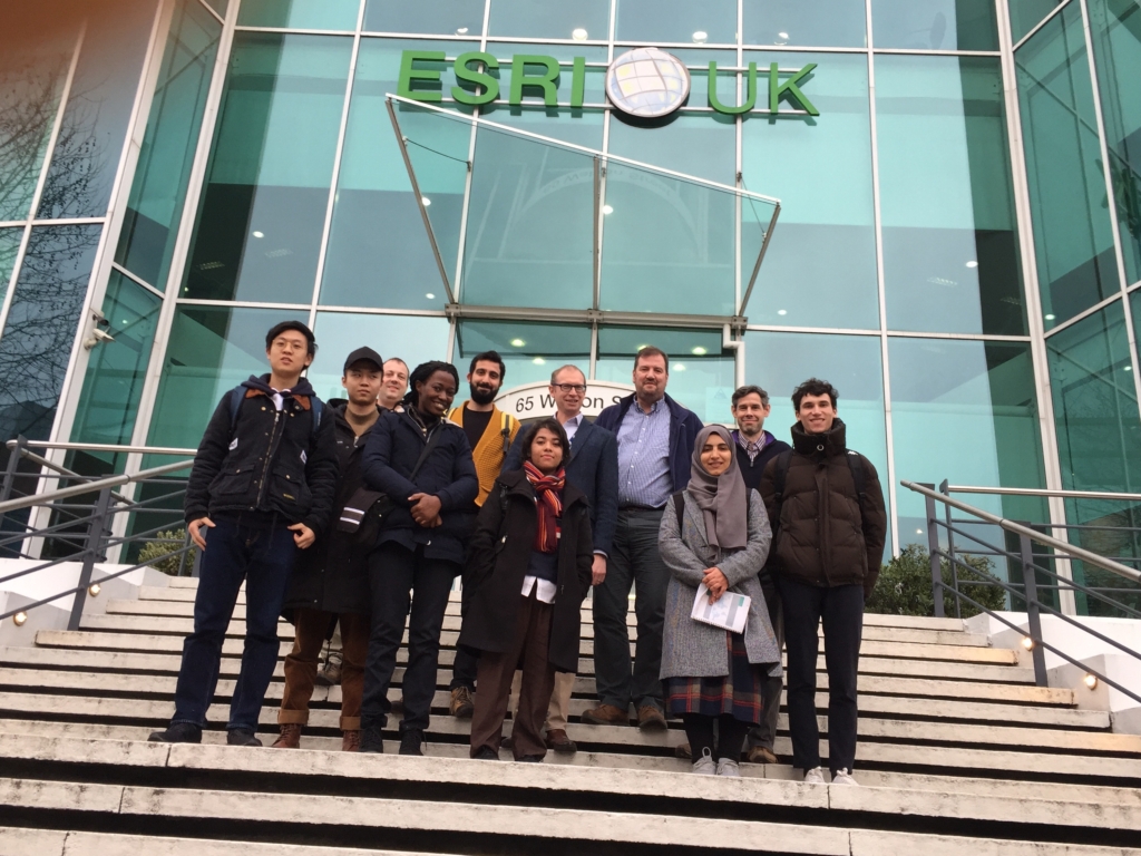 Visit to Esri(UK) Ltd. by Cranfield's GIS MSc students - Cranfield ...