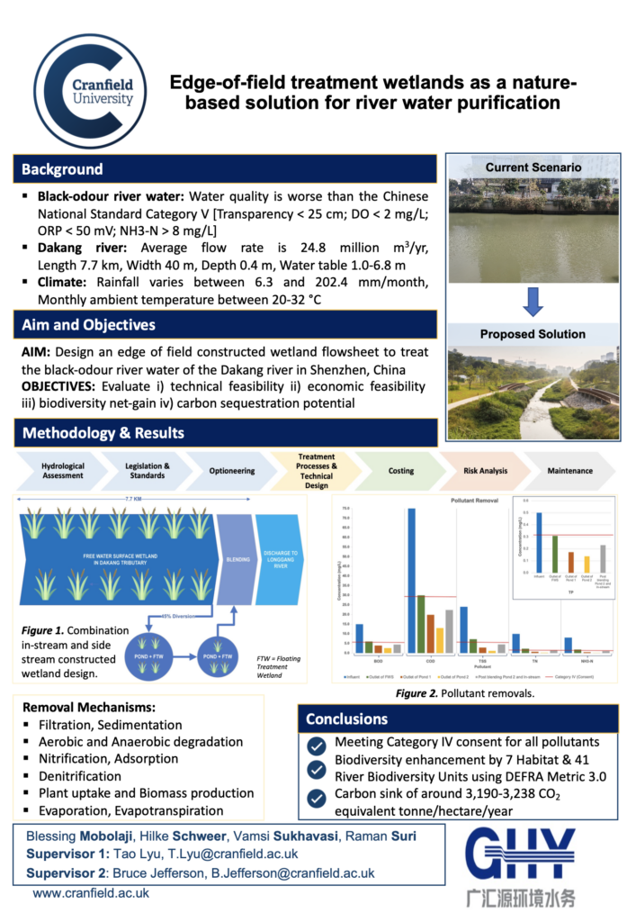 Our group project experience designing a nature-based solution to treat ...