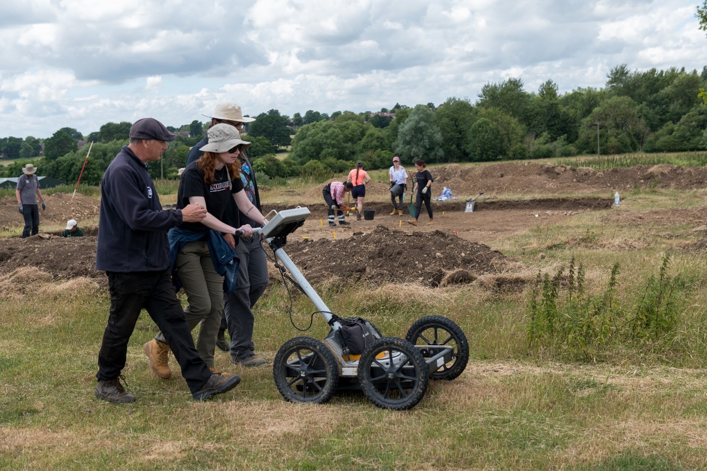 My first time on a camping archaeological dig - Cranfield University Blogs