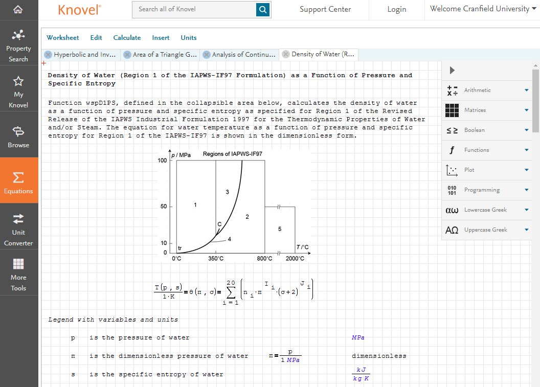 Engineering problem to solve? Let Knovel help you find a solution ...