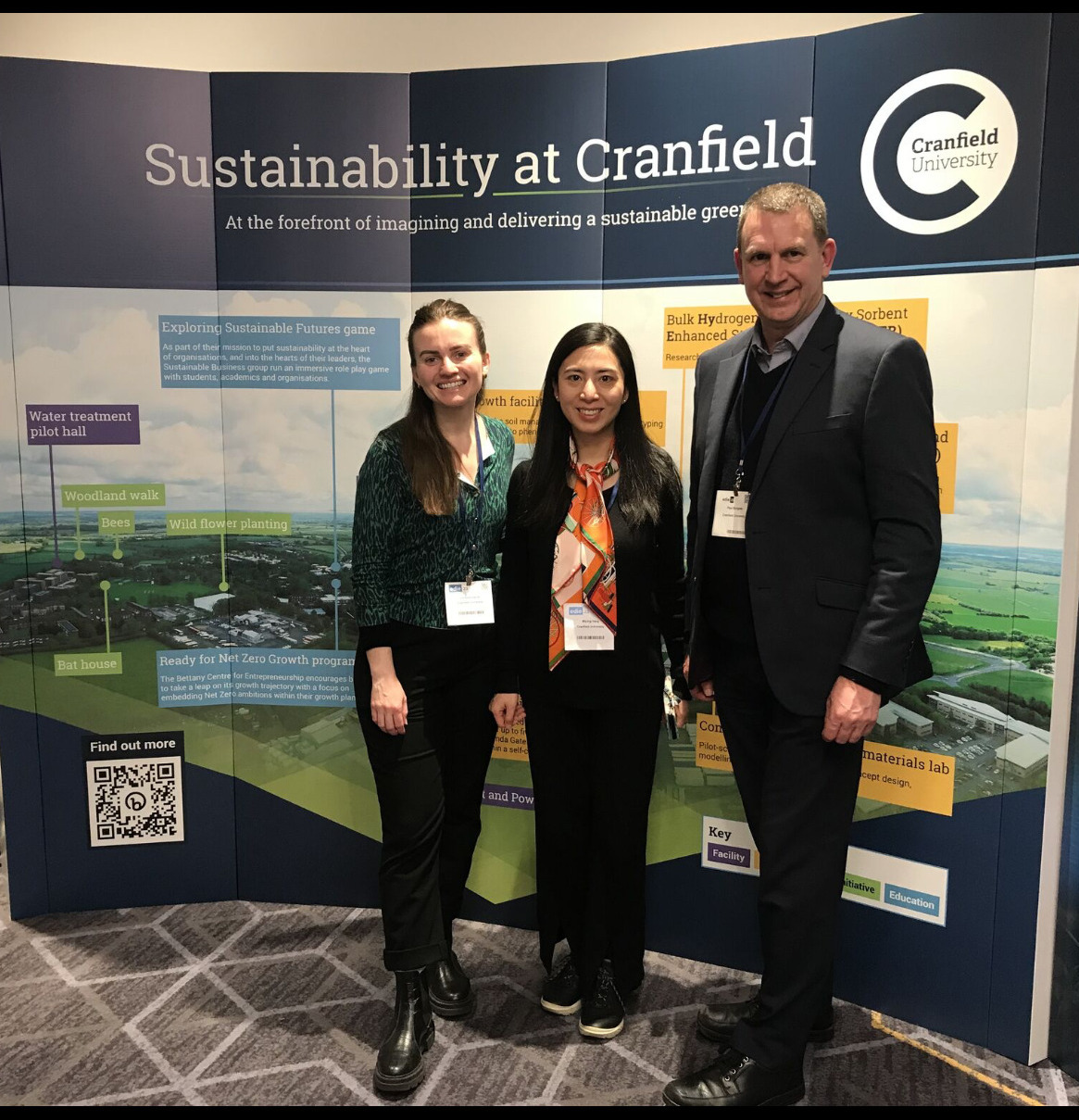 Representing Cranfield at the edie Sustainable Leaders Conference ...