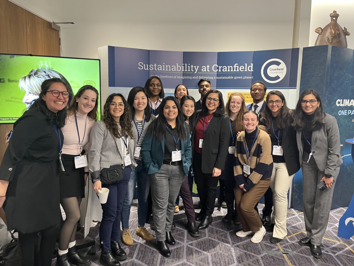 Representing Cranfield at the edie Sustainable Leaders Conference ...