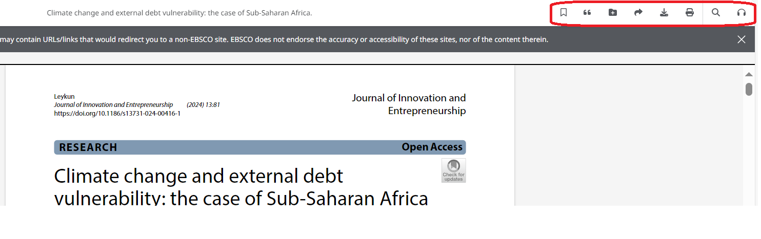 EBSCO databases - User interface changes - Cranfield University Blogs