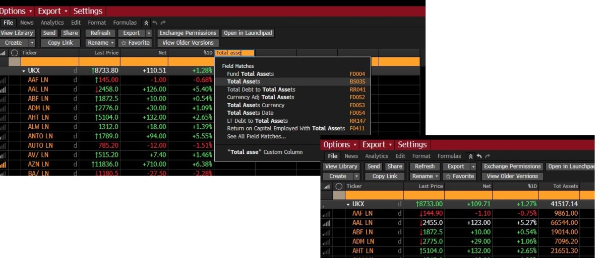 Introducing... W - Bloomberg's Security Worksheet function - Cranfield ...