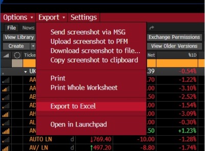 Introducing... W - Bloomberg's Security Worksheet function - Cranfield ...