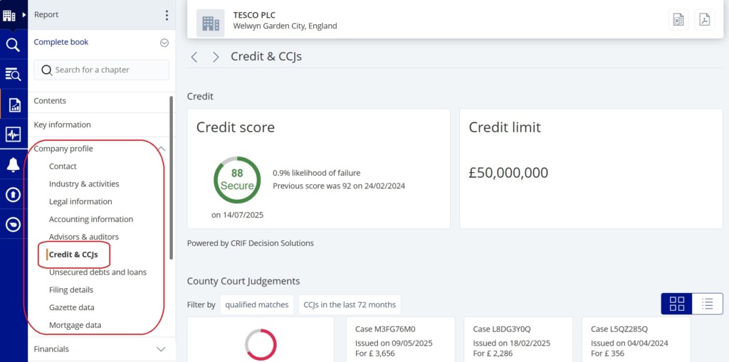 Finding credit ratings for companies - Cranfield University Blogs