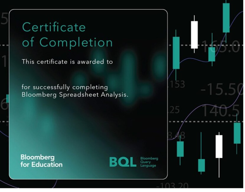 Introducing... Bloomberg Spreadsheet Analysis (BSA) - Cranfield ...